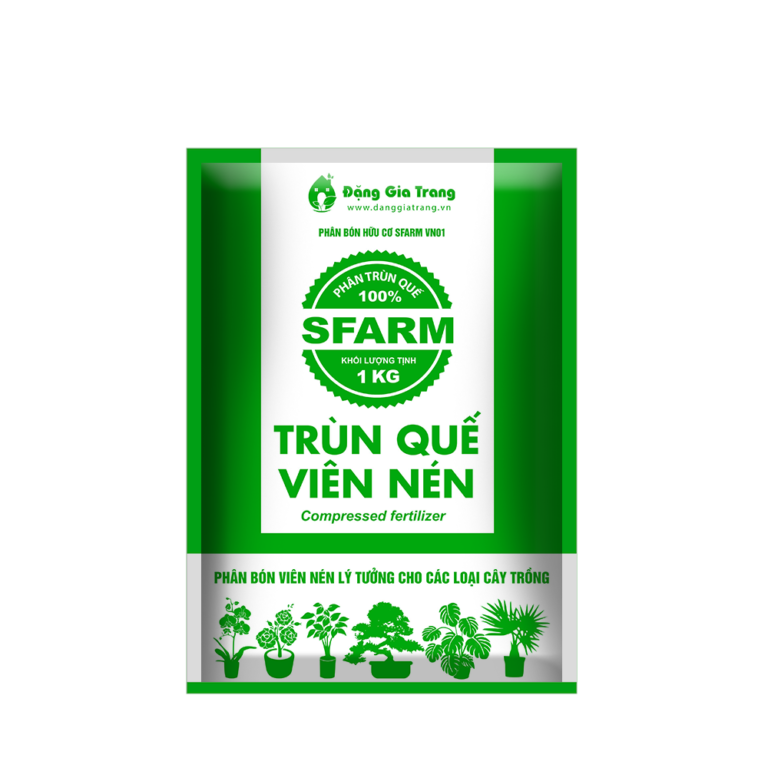 PHÂN TRÙN QUẾ ĐẶNG GIA TRANG SFARM 1KG | OnlyPlants VN
